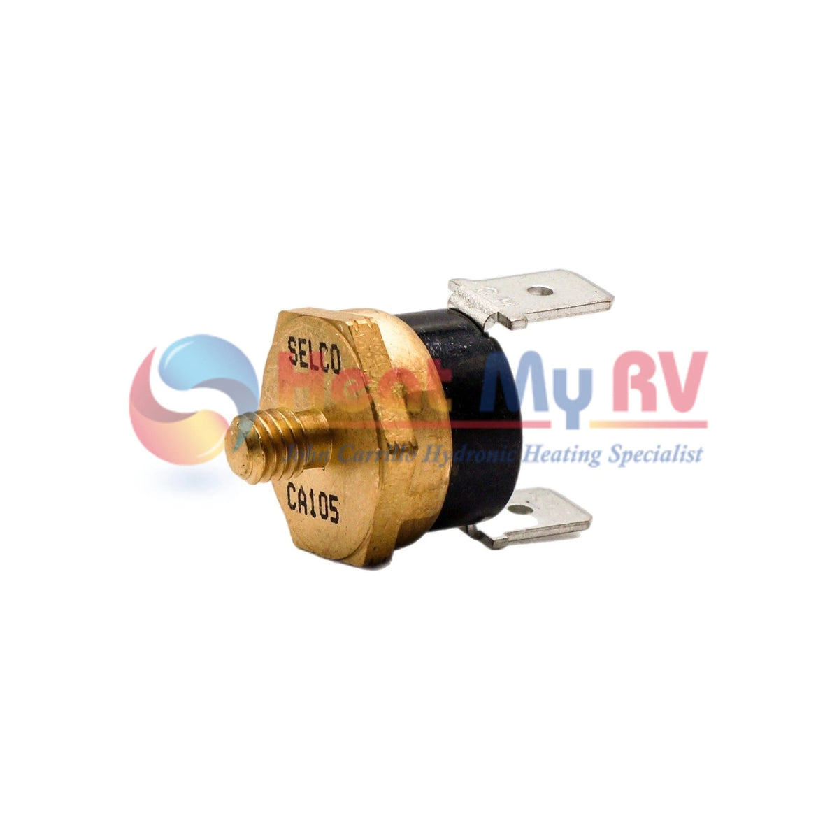 Low Temp Cut-Off Thermostat w/ Spade Connectors - ELE-LTC-608 — HeatMyRV